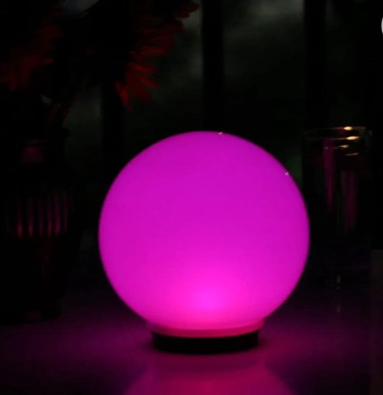 LED Bol Lamp - 9 Verschillende Kleuren - Afstandsbediening | bol