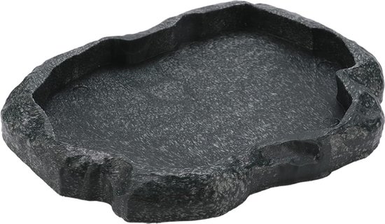 Waterbak voor Reptielen - Hars Rots Design - Voedsel en Water Voerbak ...