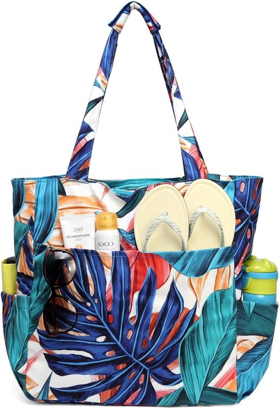 Waterdichte Zanddichte Strand Tote Bag voor Vrouwen - Grote Pool Bag ...