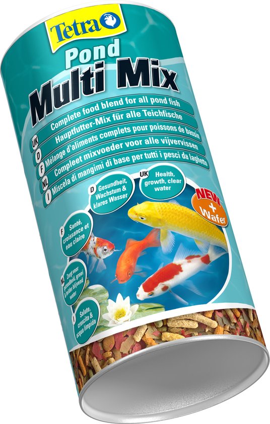 Tetra Pond Multimix Vissenvoer - Tuinvijvervissen - 1 ltr | bol