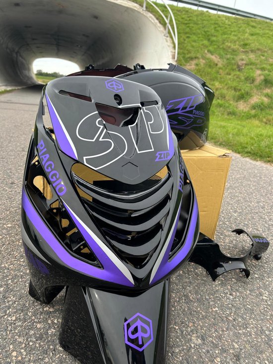 Zip Sp Stickerset - Zip Stickerset - Zip SP - Piaggio Zip - Speciale kleur -... | bol