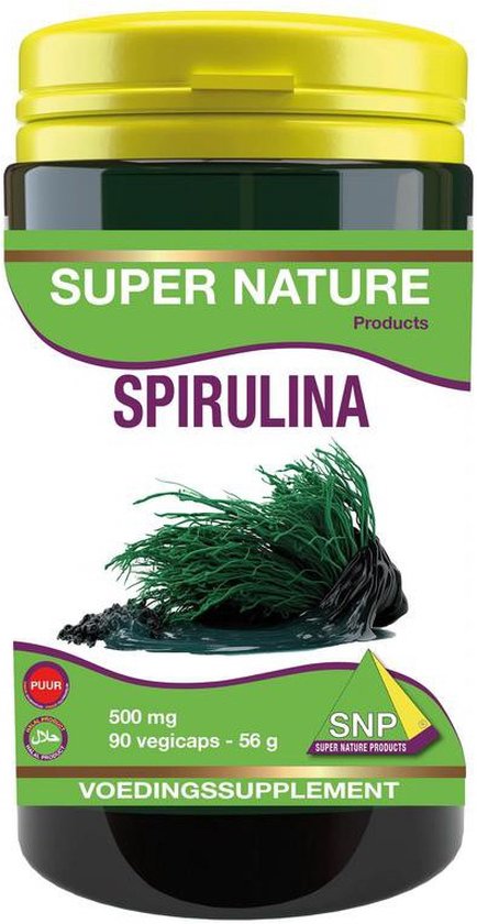 SNP Spirulina 500 mg puur 90 capsules | bol