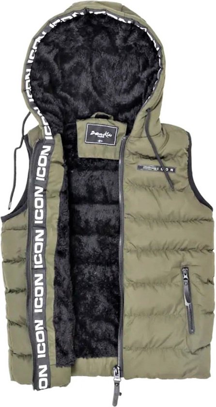 Icon bodywarmer groen | bol