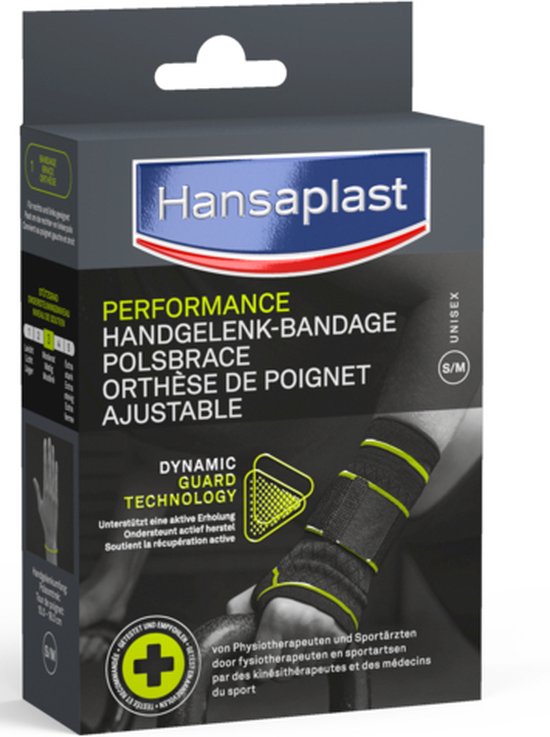 Hansaplast Performance Sport Pols Brace - Polssteun - Handbrace - One ...