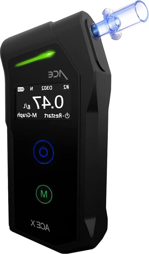 Digital Breathalyzer - Police Alcohol Test - TU Wien Test Winner (99.1% ...
