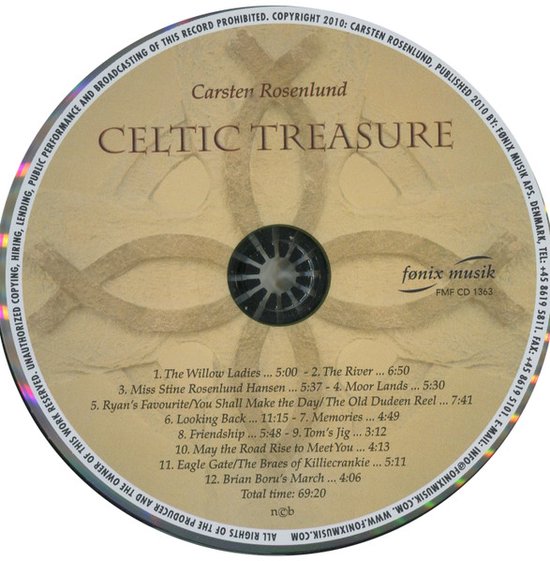 Celtic Treasure, Carsten Rosenlund | Muziek | bol