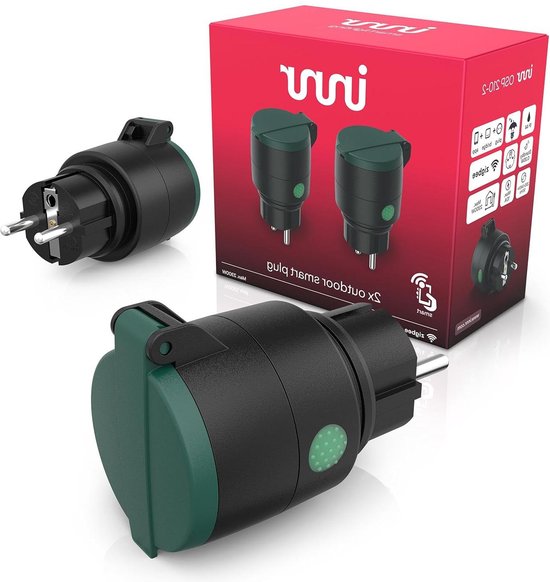 Outdoor Zigbee Smart Plug - Works with Hue, Alexa, Hey Google - Bridge ...