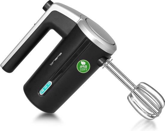 Cordless Battery Hand Mixer with 2 Stirrrers - 3 Speeds - 2000 mAh/7.4 ...