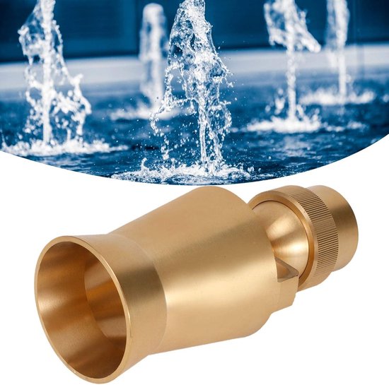 Brass Ice Tower Cascade Water Fountain Nozzle Spray Pond Sprayer for ...