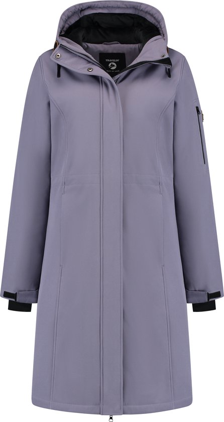Travelin' Uvana - Outdoor softshell jacket - Gewatteerde jas - Paars | bol