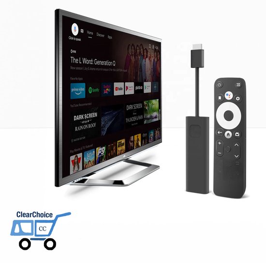 Android TV Box - Dongle TV - Chromecast - Google Assistant - Google ...