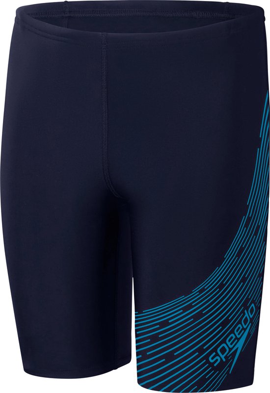 Speedo Jongens Zwemjammer Medley Logo Navy/Blauw | bol
