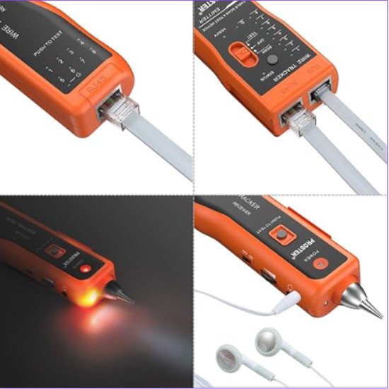Kabeltester - Kabelzoeker - Met toongenerator - Circuittester | bol