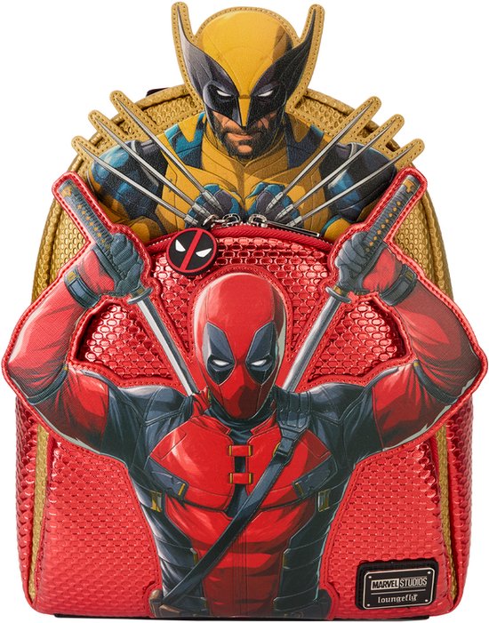 Loungefly Backpack Marvel Deadpool and Wolverine | bol