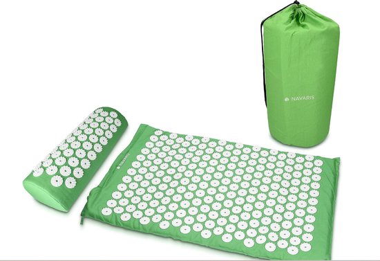 Spijkermat Set met Spijkerkussen - Acupressuur Mat - Spijkerbed ...