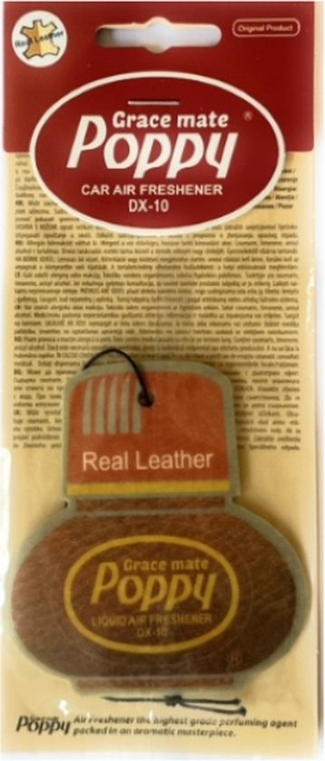 Poppy Grace Mate Geurhanger Real Leather | bol