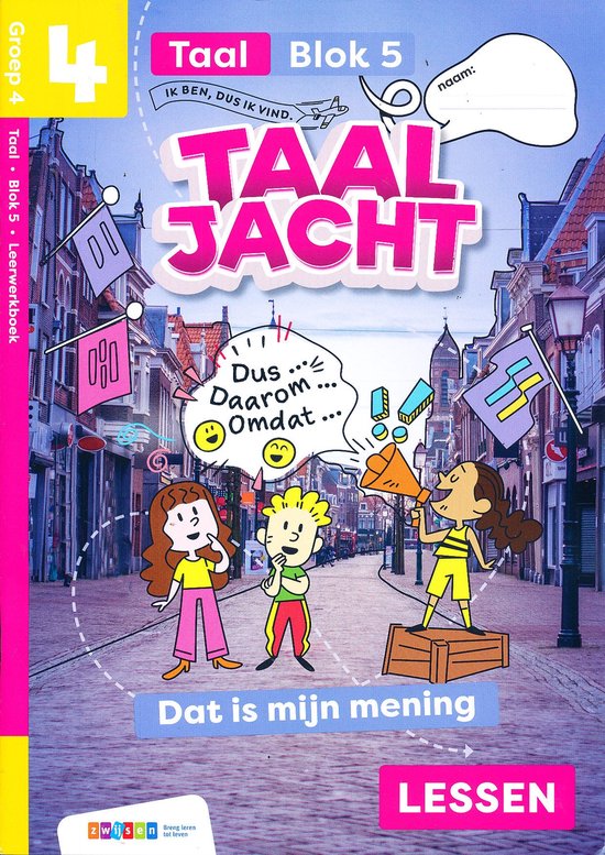 Taaljacht Leerwerkboek Taal Blok 5 groep 4 | 6152927470474 | Boeken | bol