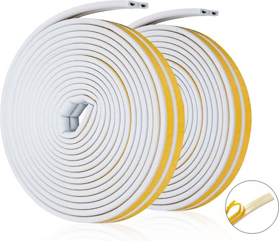Tochtband - 20 Meter - Tochtband Zelfklevend - Tochtstrips voor Deuren ...