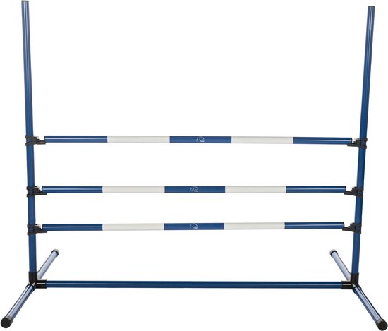 Hobby Horsing Jumping hindernis set - blauw/wit | bol