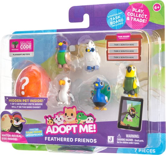 Adopt Me! - 6 Figure Pack - Feathered Friends - W4 | bol
