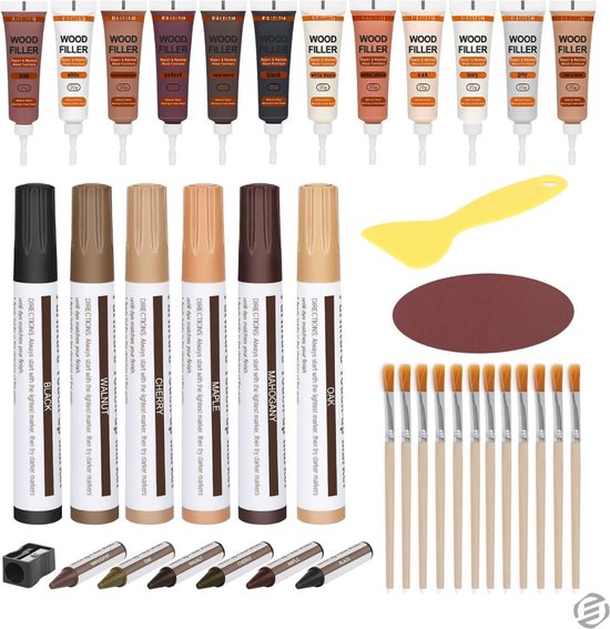 Equivera Laminaat Reparatieset - Laminaat Repareren - Meubel Reparatie ...