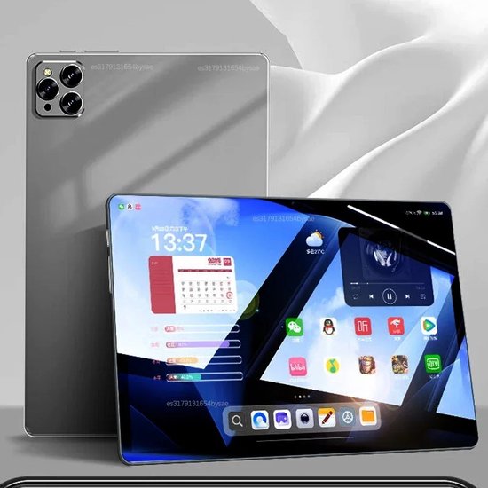 Android 13 Tablet Grijs - Pro 8 - 10.1 Inch - Android 13 - 8gen2 - 16G /256 Gb-... | bol