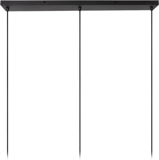 Lucide CIRCLE - Hanglamp - 3xE27 - Zwart | bol