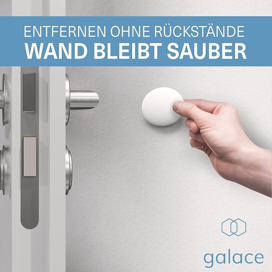 Deurstopper Zelfklevende deurstopper voor muur - 10-delige set ...