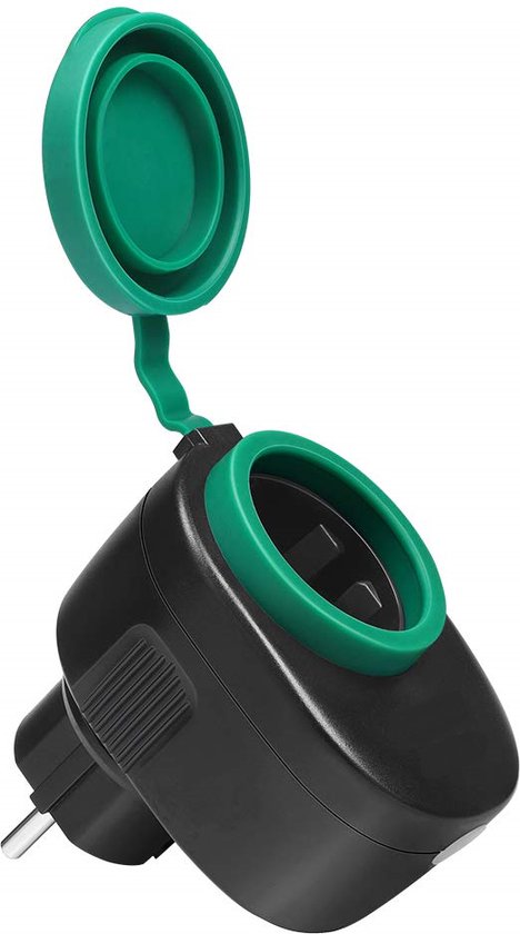 Wifi-stopcontact voor buiten, smart stopcontact voor buiten, IP44, 3680 ...