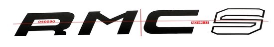 Sticker voor Kreidler RMC-S zwart/wit | bol