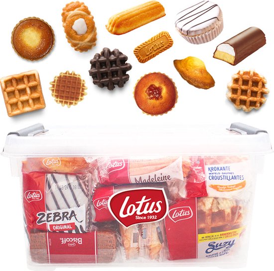 Lotus Ultimate Cookie Mix - 34 koekjes - koekjesmix - koekjesdoos ...