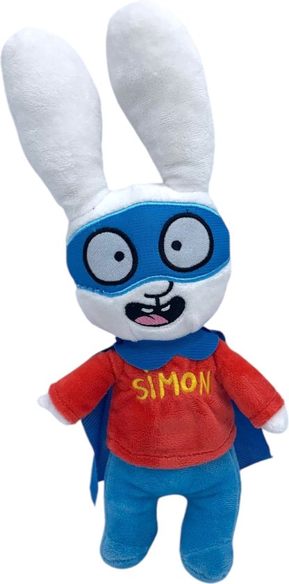 Simon Superkonijn - Simon knuffel - 29 cm - Pluche | bol