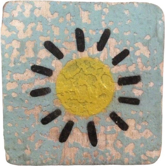 Symbool zon open 6x6 cm | bol