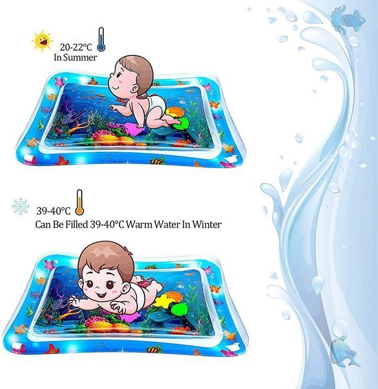 Waterspeelmat - Baby - Watermat - Speelkleed - Kraamcadeau - Speelmat ...