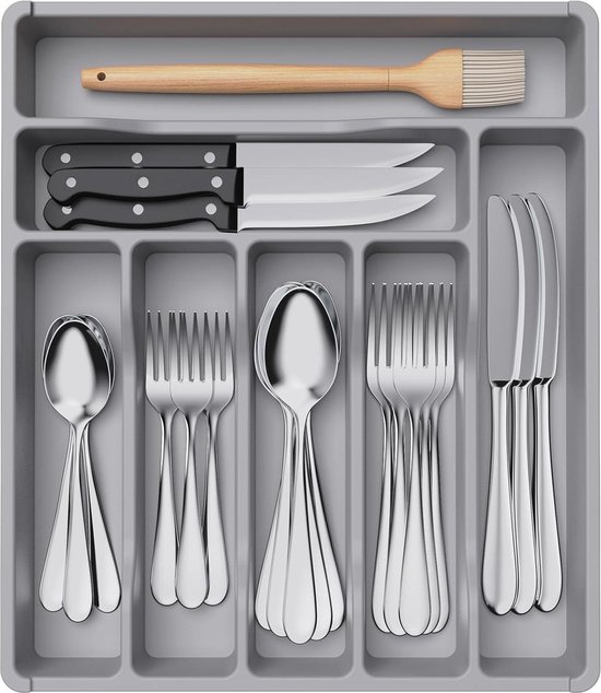 Besteklade Organizer Lade-indeling Keuken - Compact Bestek Lade ...