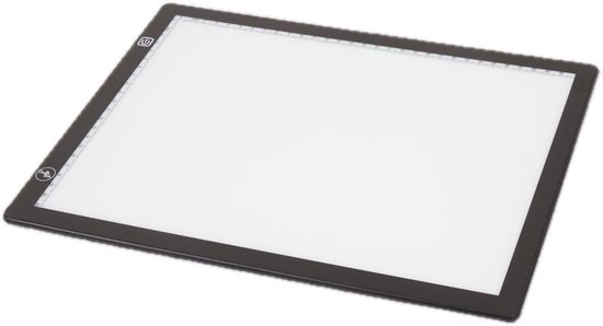 Led Brightpad - A4 - Tekenbord - Diamond Painting - CM verdeling op ...