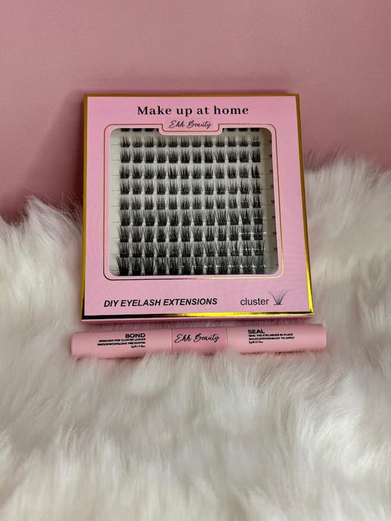 EHH BEAUTY -Lash Box - Wimper Set - Bond en Sealer - 144 stukjes ...