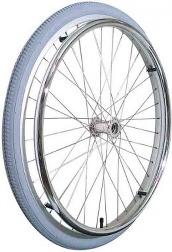 Wiel 24 inch compleet spaakwiel met luchtband | bol