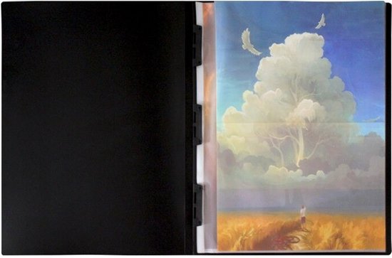 Portfolio Map A2 - Tekenmap Zwart - Showmap - Presentatiemap - 6 Gaten ...