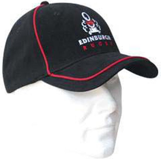 Kooga Edinburgh Rugby Contrast Cap - Zwart - One Size | bol.com