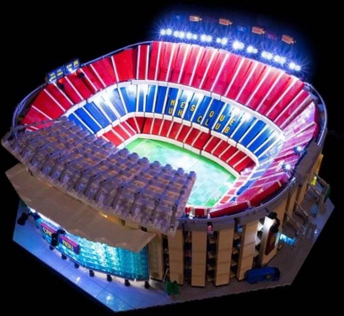Light My Bricks LEGO Camp Nou - Ensemble d'éclairage du FC Barcelona ...