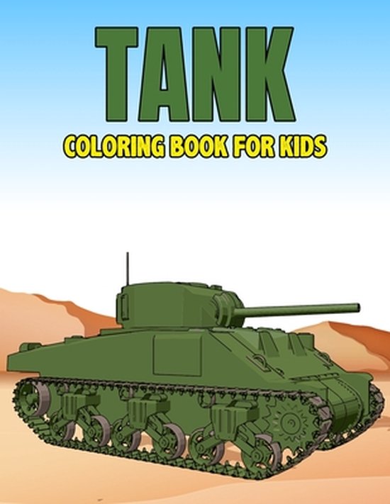 Tank Coloring Book for Kids, Pixelart Studio | 9798733269559 | Boeken | bol