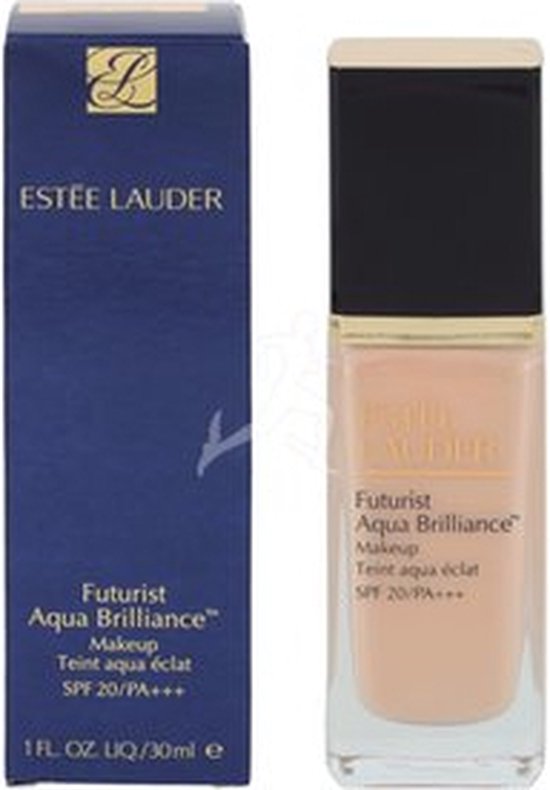 Estee Lauder Futurist Aqua Brilliance Foundation SPF 20 1N1 Ivory 30 ml ...