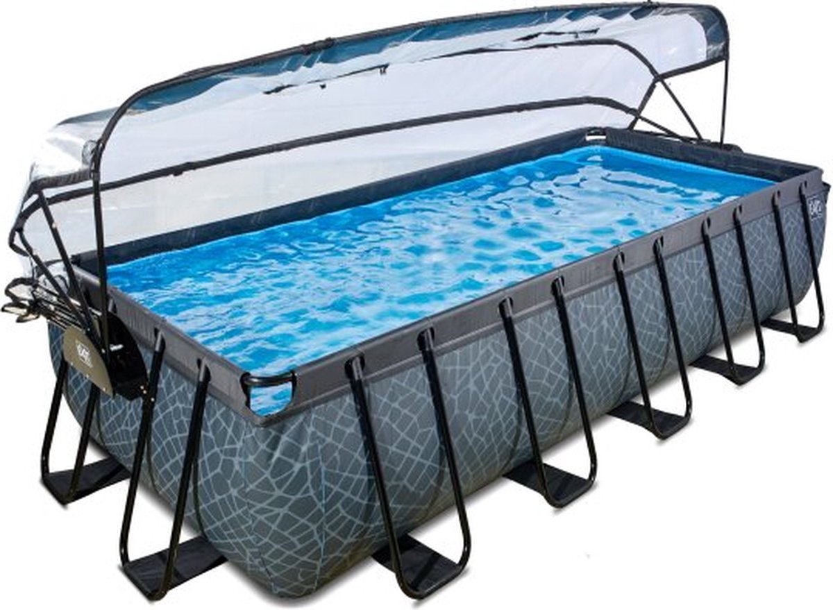 EXIT zeil zwembad overkapping 540x250cm | bol.com