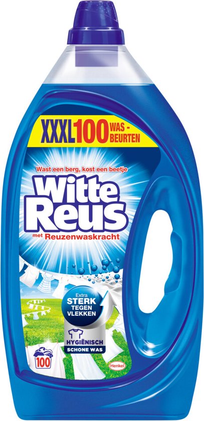 Witte reus XXXL Vloeibaar - 100 wasbeurten | bol