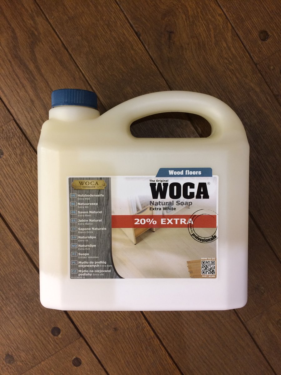 Woca natuurzeep extra wit 2,5 liter | bol