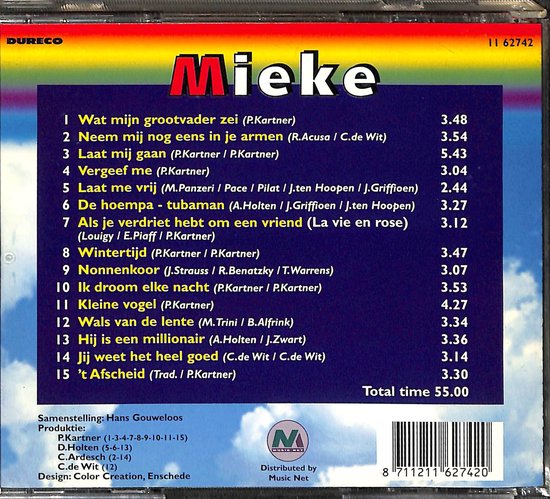 Mieke Vol.3, Mieke | CD (album) | Muziek | bol
