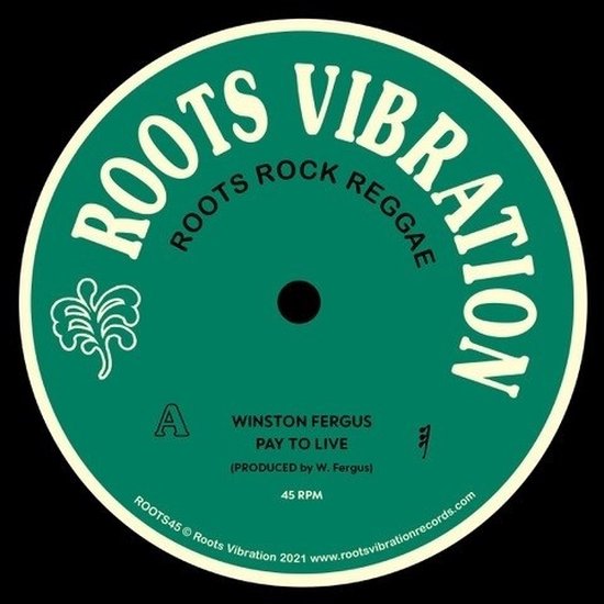 Winston Fergus - Pay To Live/Keep Dancing (12" Vinyl Single), Winston ...