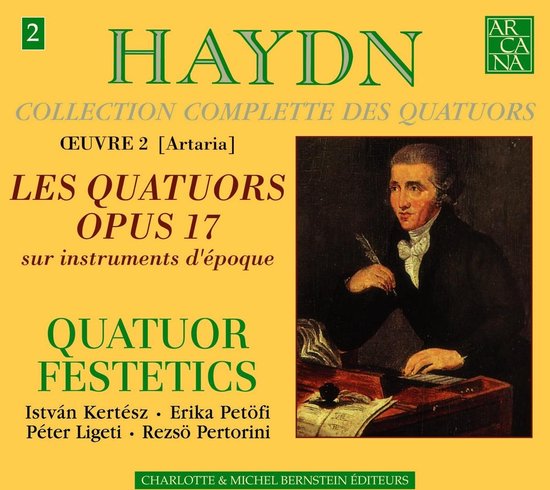 Quatuor Festetics - Complete Quatuors Vol 2 / Opus 17 (2 CD), Quatuor Festetics | CD... | bol.com