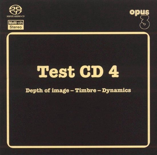 Various Artists - Test CD 4 "Depth Of Image-Timbre-Dynamics" (Super ...